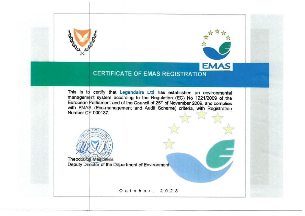 Certification – LegendAire